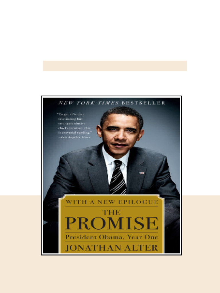 The Promise Jonathan Alter sample | PDF