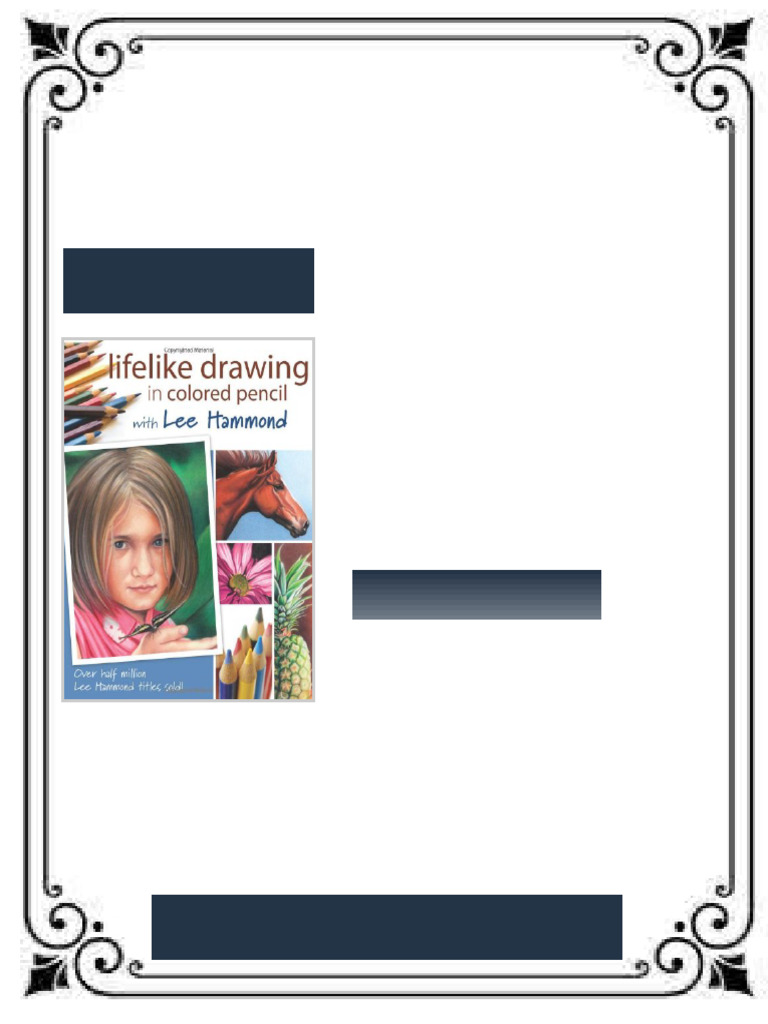 Lifelike Drawing In Colored Pencil With Lee Hammond Lee Hammond ebook ...