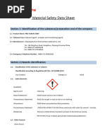 Flocculant Safety Data Sheet Summary | PDF | Wellness