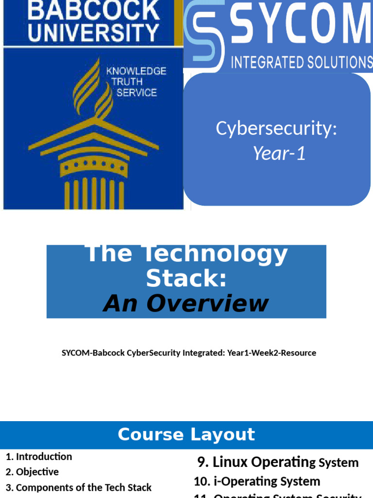 The Technology Stack | PDF | Operating System | Microsoft Windows