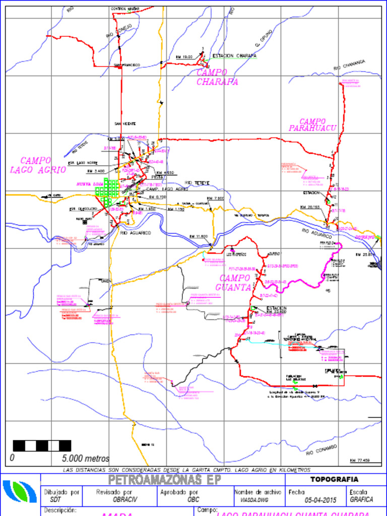 Ubicacion de Pozos Campos Lga Prh y Gnt 2015 Formato a0-Campo Lago ...