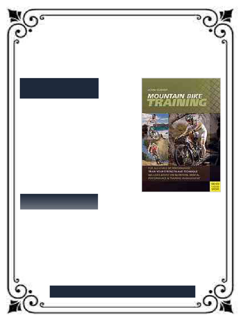 Mountain bike training for all levels of performance 2nd revised ed ...
