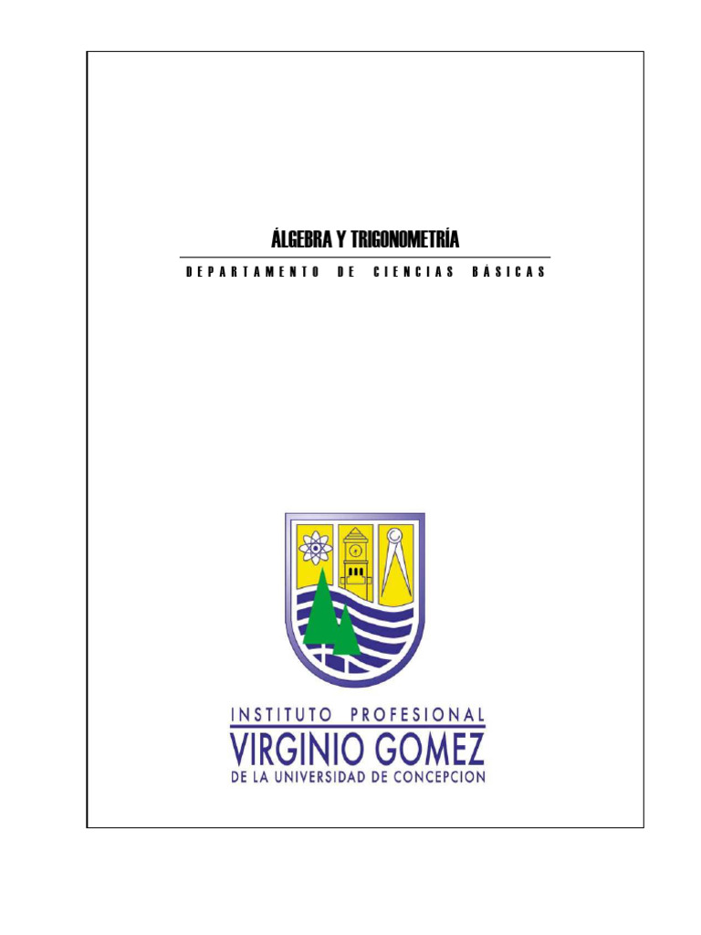 Algebra y Trigonometria (1) | PDF | Funciones trigonométricas | Lógica