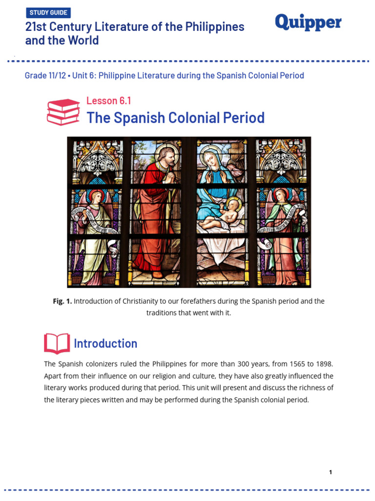 Spanish Colonial Influence on Philippine Literature | PDF | Philippines ...