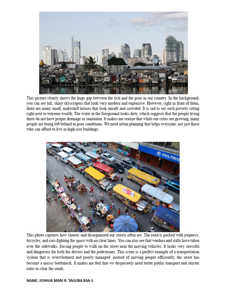 Quiz #2 - Reaction On Urban Design Issues in The Philippines - Taguba ...