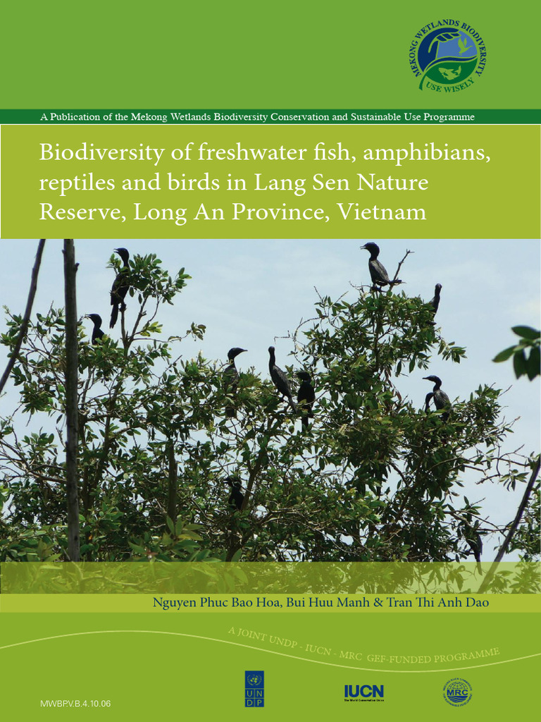 Biodiversity of Freshwater Fish Amphibians Reptiles and Birds in Lang ...