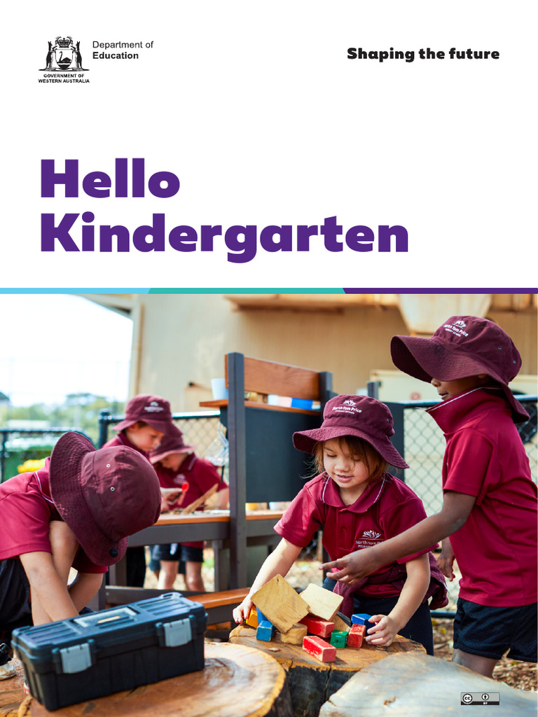 Hello Kindergarten (Print-friendly) | PDF | Kindergarten | Parenting