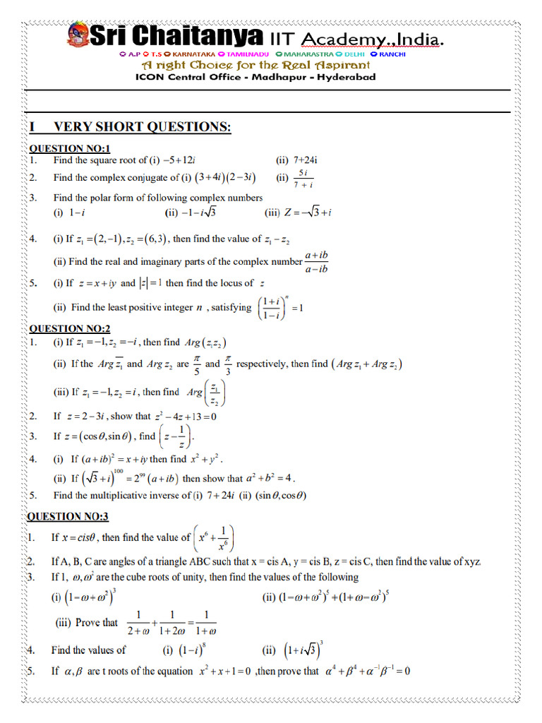 Ts_sr_maths Iia_imp Questions-2025-26 (Without Years & Stars) | PDF | Probability Distribution ...