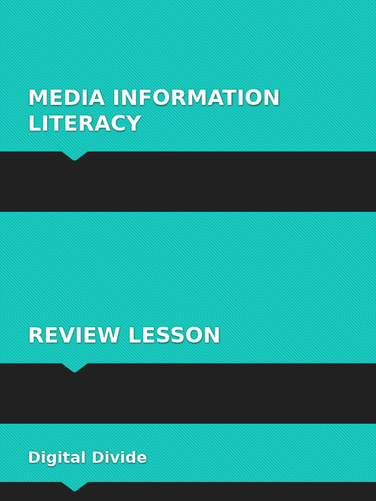 Understanding Digital Media Literacy | PDF