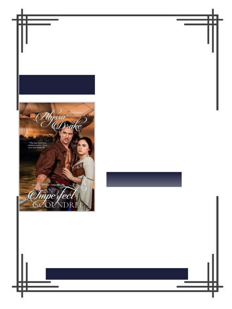 An Imperfect Scoundrel (Wiltshire Chronicles Book 4) Alyssa Drake ebook ...