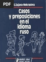Ruso para Hispanohablantes Nivel 1 2-Â Parte | PDF