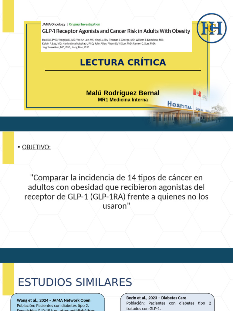 Exposicion 2 Caso Lectura Critica Complera | PDF | Cáncer | Obesidad