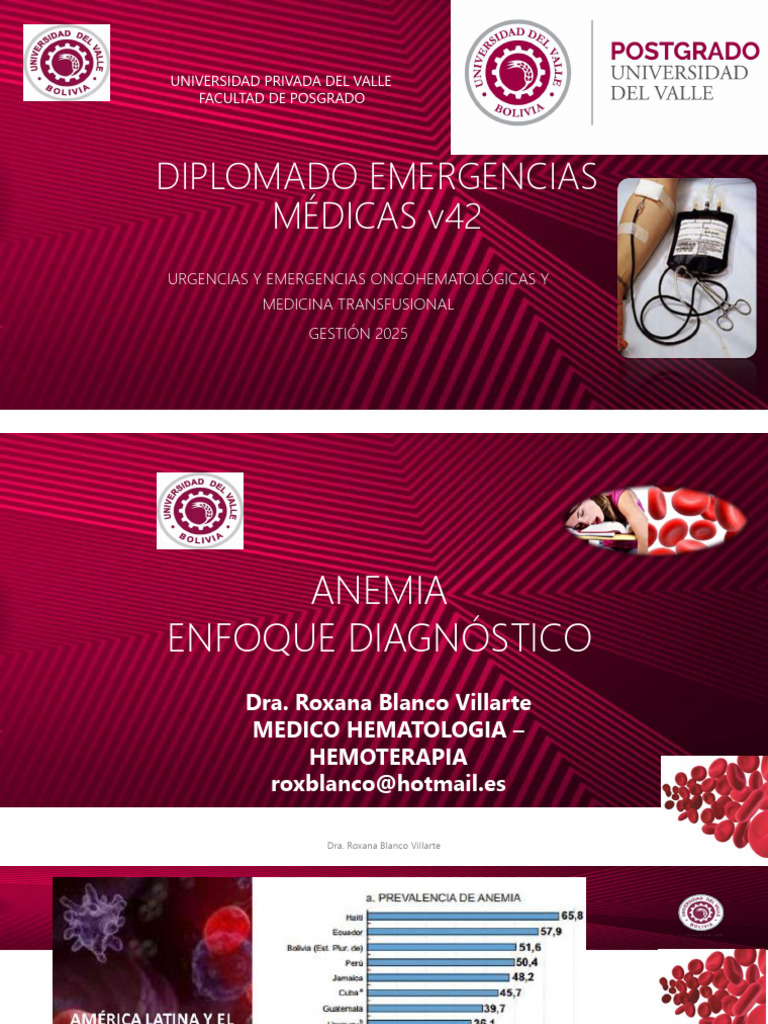 1 Abordaje Del Paciente Con Anemia-1 | PDF | Anemia | Medicina CLINICA