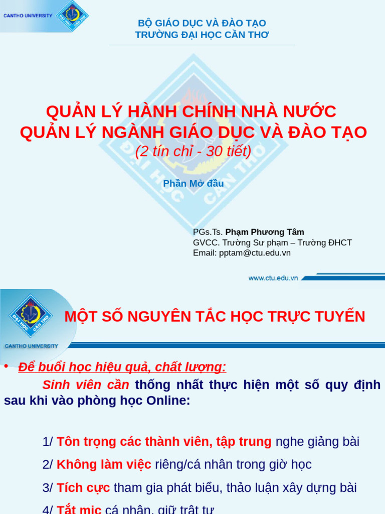Phan MD - QLHCNN - HK22425 - 712025 | PDF
