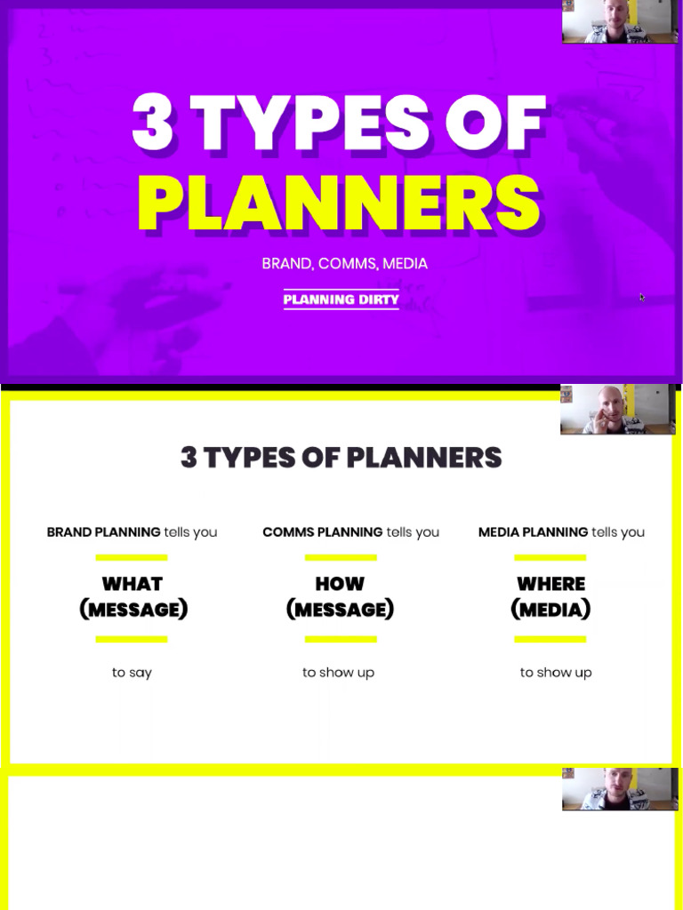 3 Types of Planner | PDF