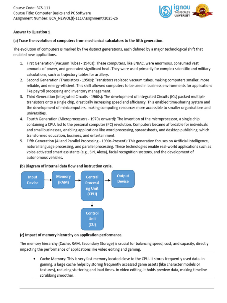 Evolution of Computers and Software Insights | PDF | Computer Data ...