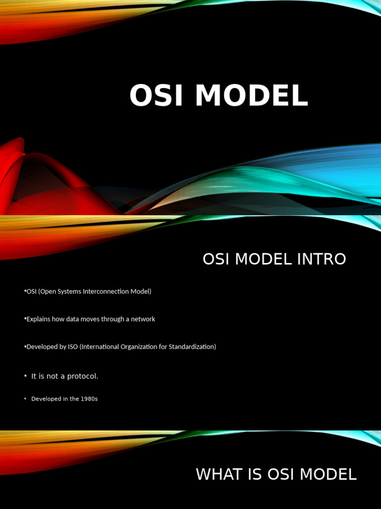 OSI Model | PDF | Osi Model | Computer Network