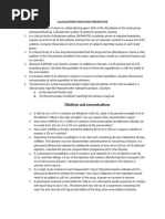 Pharmacy Alligation Practice Problems | PDF | Chemical Substances ...