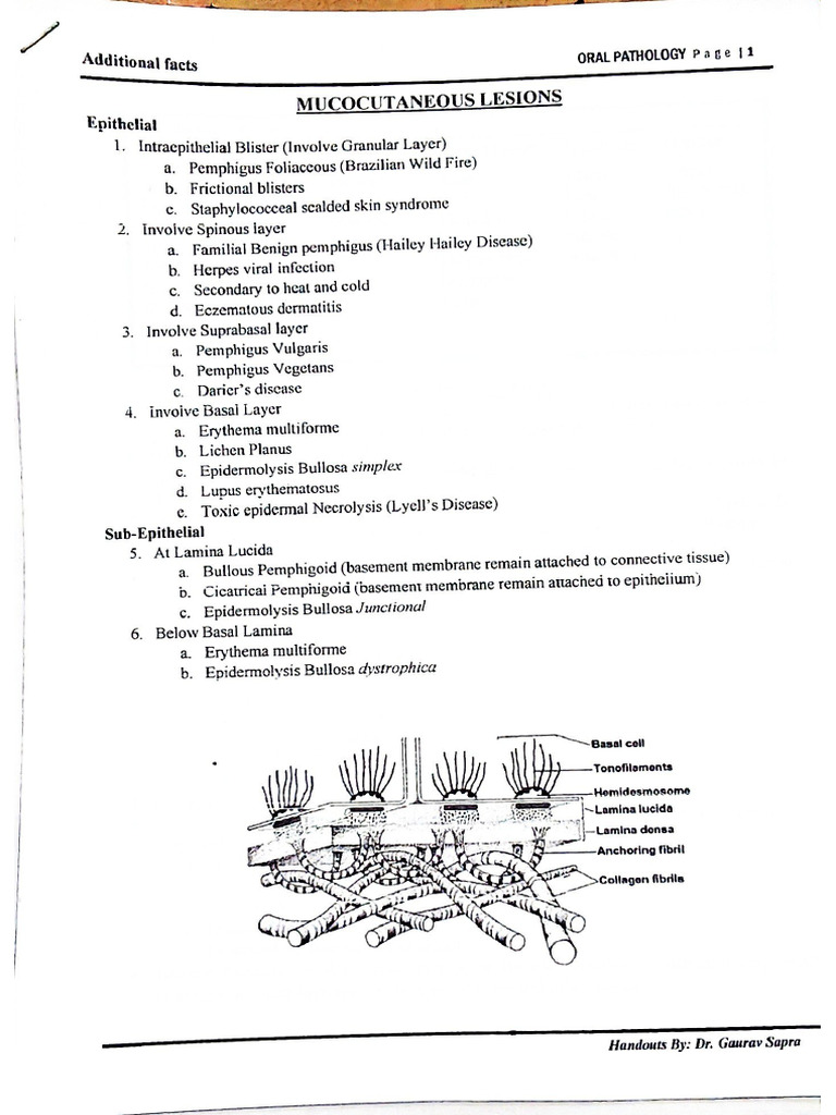 Mucocutaneous Lesions | PDF