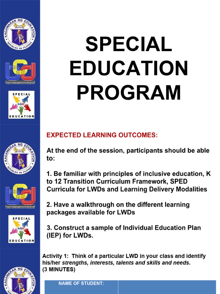 Special Education Transition Curriculum Guide | PDF | Learning | Curriculum