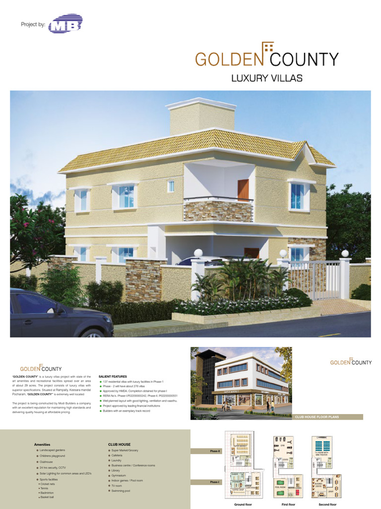 Golden-County_brochure | PDF | Building Engineering | Building Materials