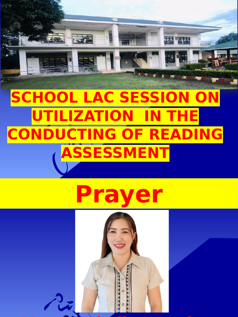 Lac Session About Reading Assessment September | PDF