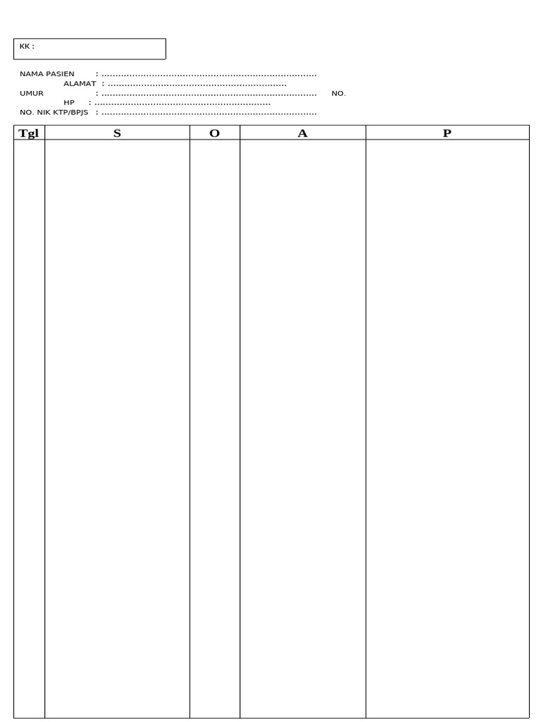 Status Pasien Bpjs | PDF