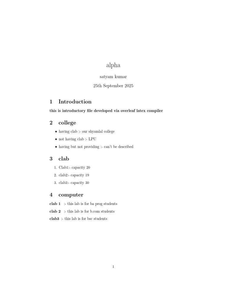 Alpha | PDF
