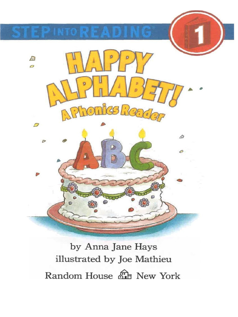 STEP Into Reading SETP1 - 0 - Phonics Reader - Happy Alphabet!-Edited | PDF