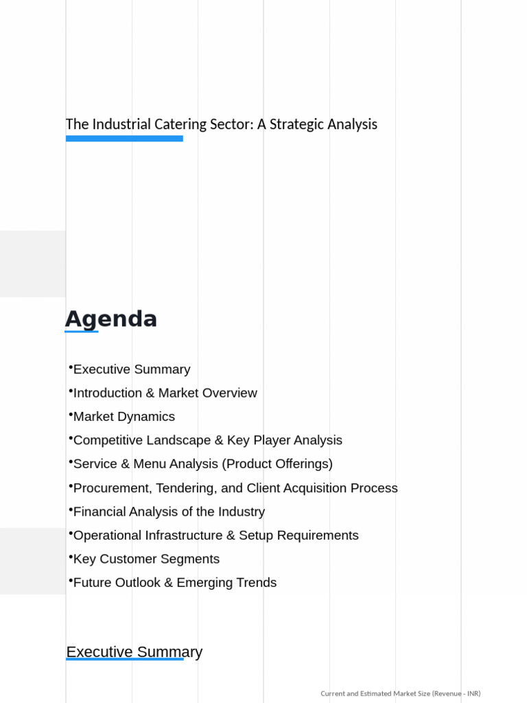 Industrial Catering | PDF | Retail | Supply Chain