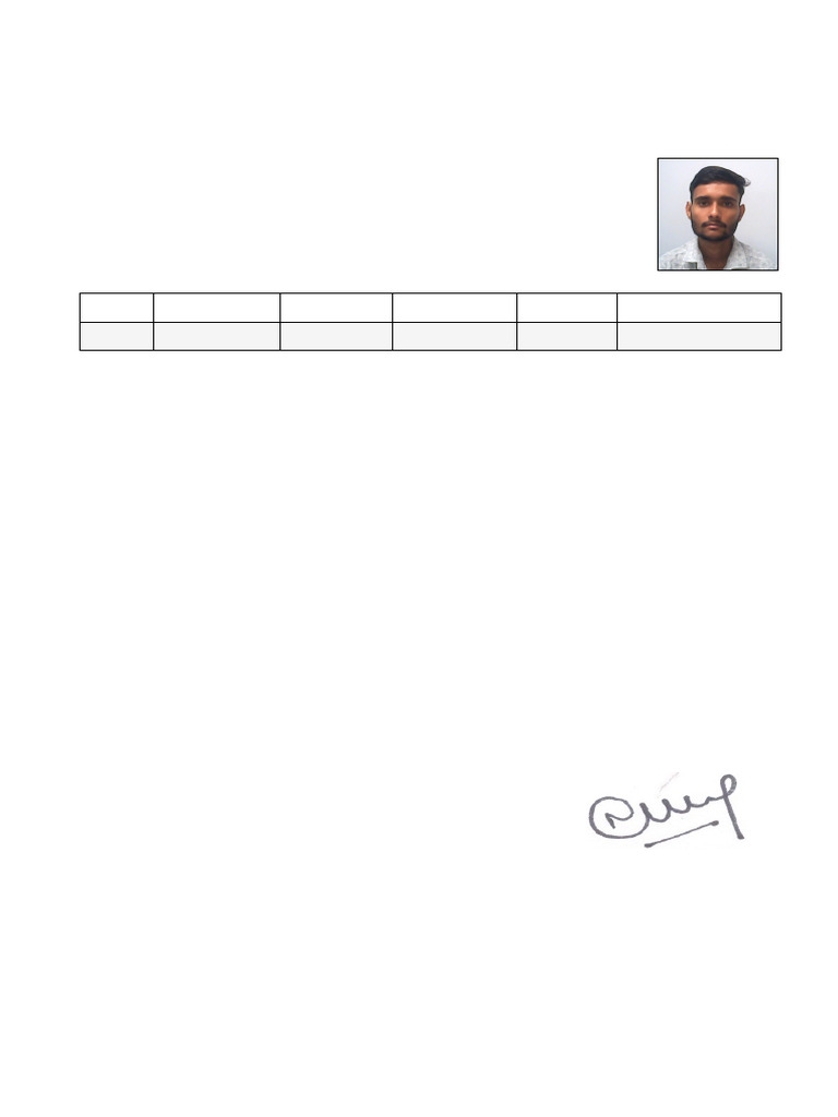 B.Tech Exam Hall Ticket Instructions | PDF