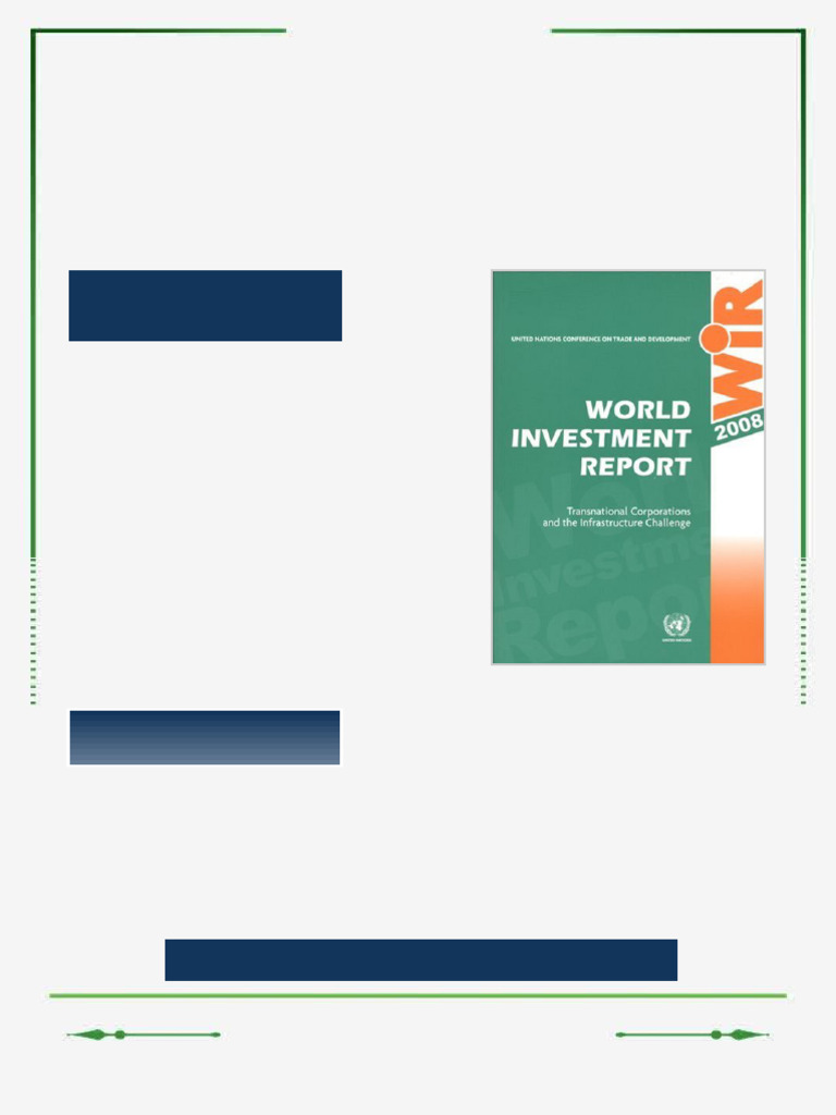 World Investment Report 2008 Transnational Corporations and the ...