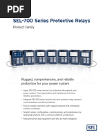 SEL-710 Motor Protection Relay Guide | PDF | Relay | Bit