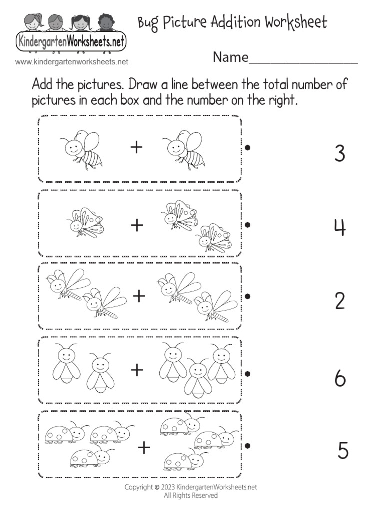 Early Years Addition Worksheet | PDF