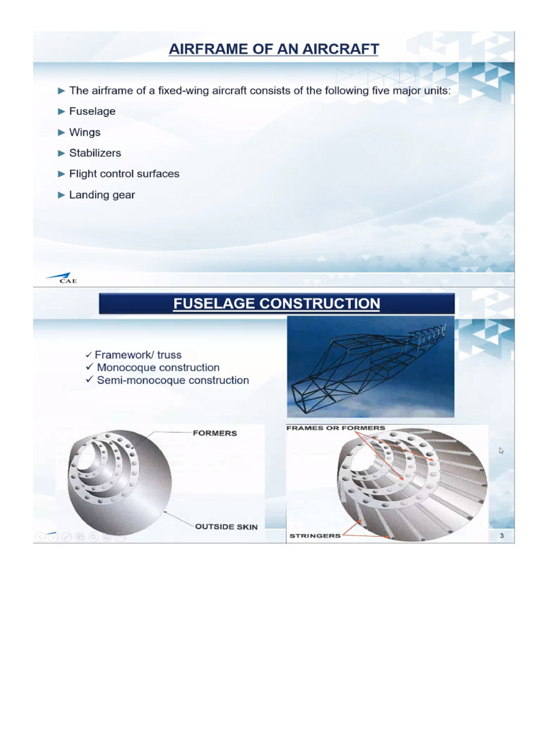 Airframes Construction | PDF