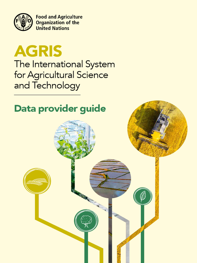 AGRIS Data Provider Guide 2022 | PDF | Metadata | Xml