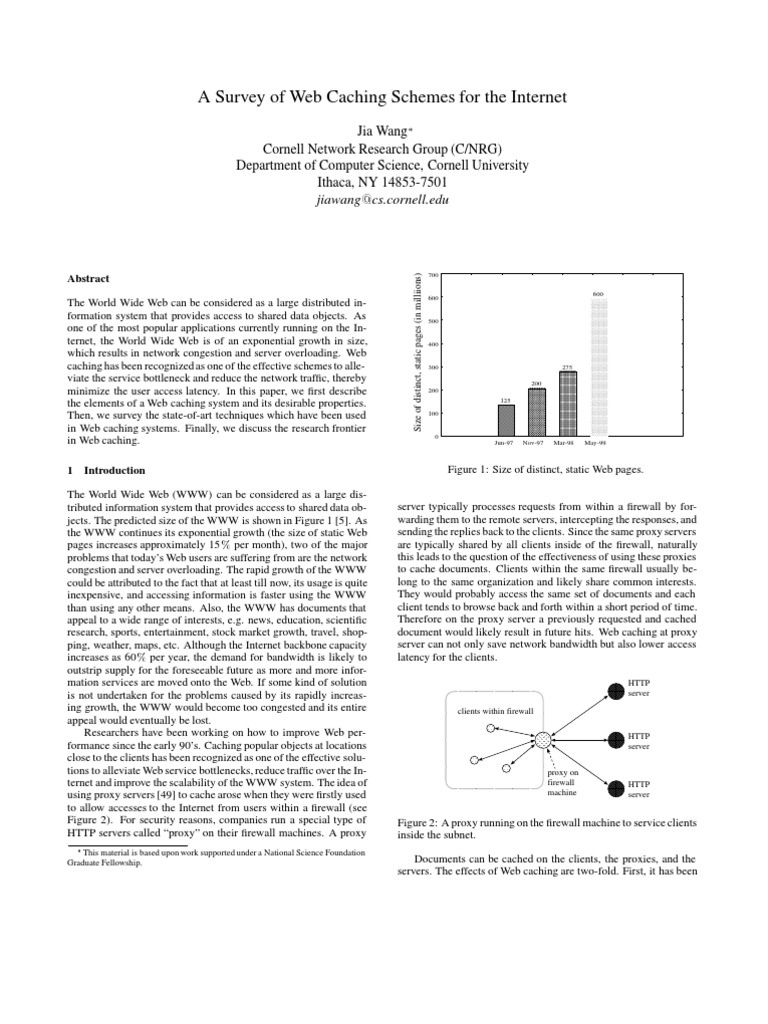 Artigo Qualis A | PDF | Cache (Computing) | Proxy Server