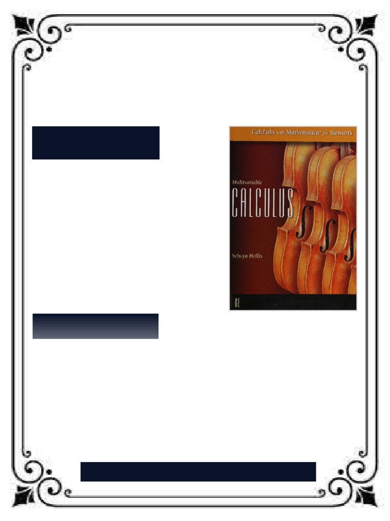 CalcLabs with Mathematica for Stewart s Multivariable Calculus 6th ...