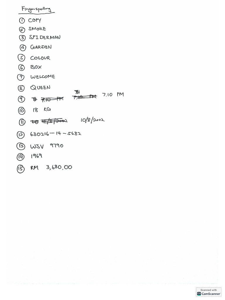 BIM Level 1 Exam Answers (Handwritten) | PDF