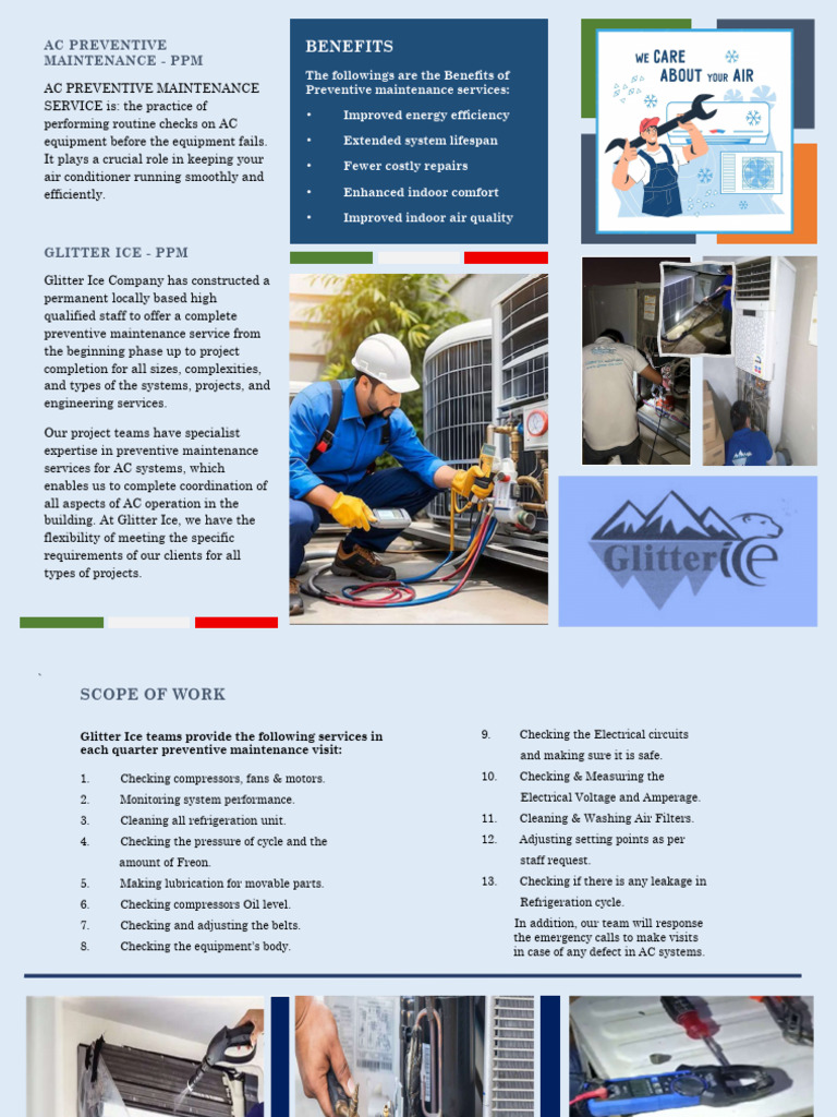Benefits: Ac Preventive Maintenance - PPM | PDF
