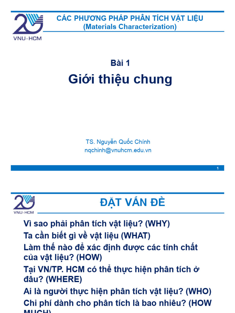 PTVL-Bai 1 - Gioi Thieu Chung | PDF