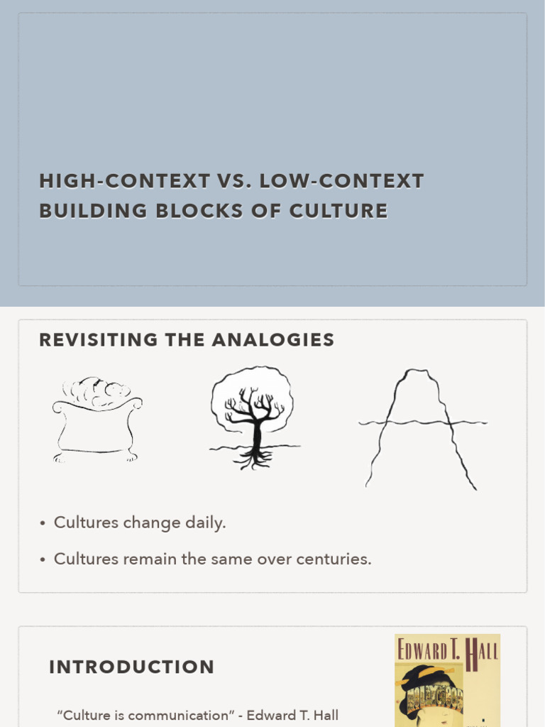 High-Context vs. Low-Context Cultures | PDF | Human Communication ...
