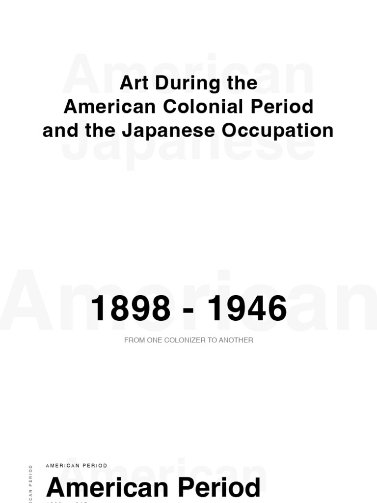 TOPIC 5 American Colonial Period | PDF | Philippines