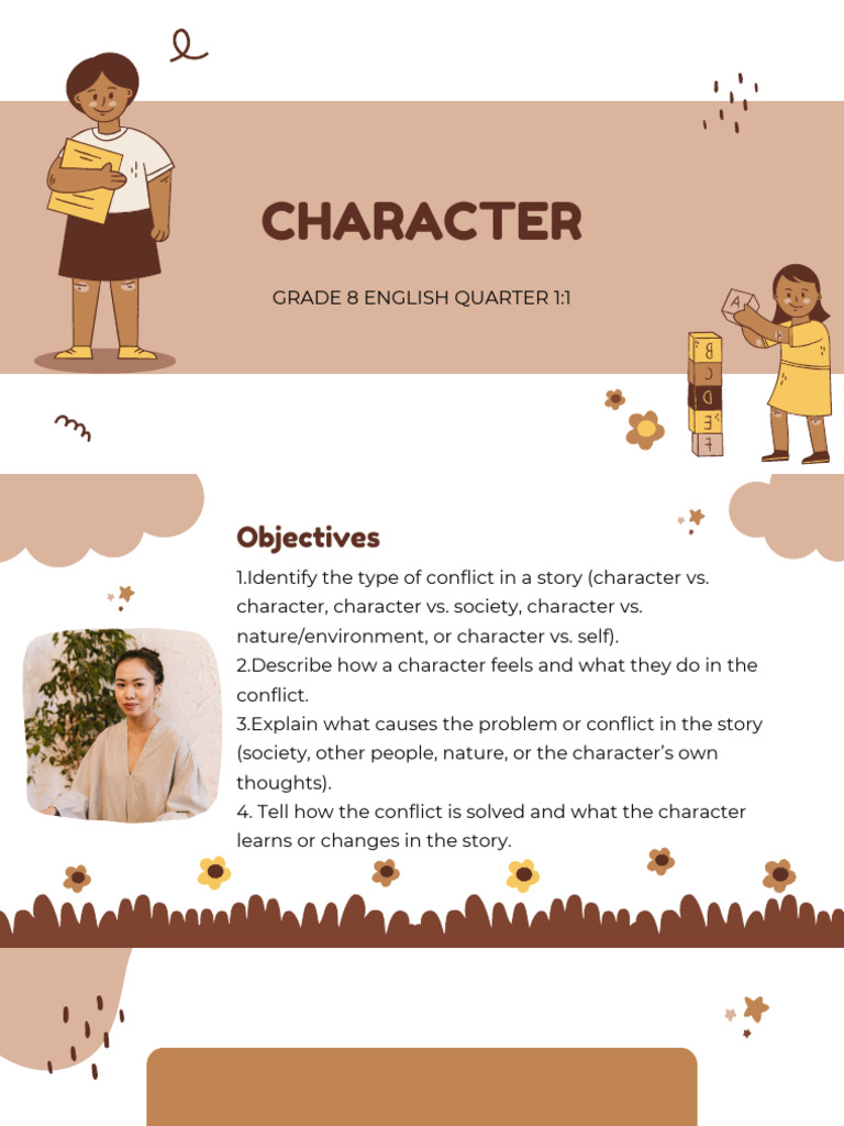 Understanding Story Conflicts in Grade 8 | PDF | Courage | Value (Ethics)