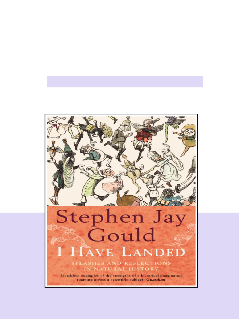 I Have Landed Stephen Jay Gould Available All Format | PDF