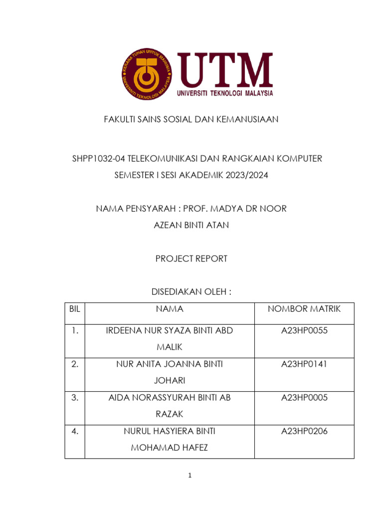 Report Network Diagram | PDF