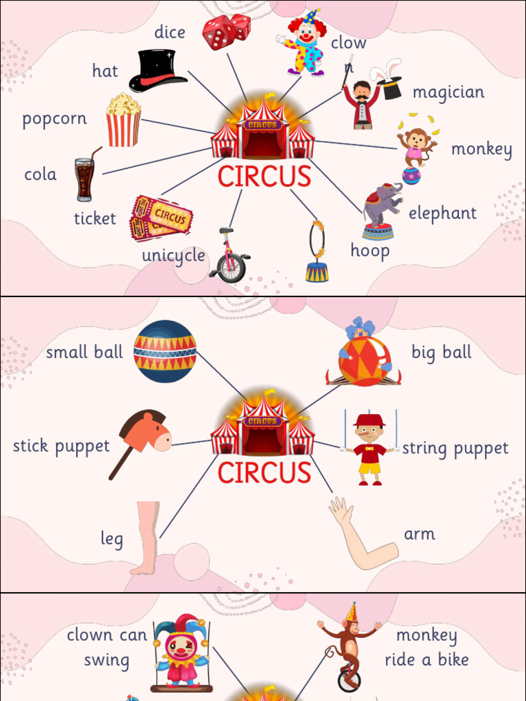 Circus Performers: Monkeys and Clowns | PDF