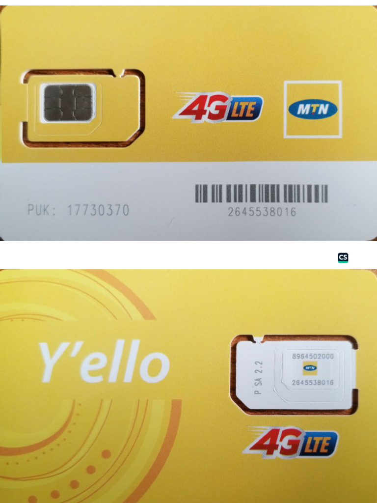 Blank Sim Details | PDF