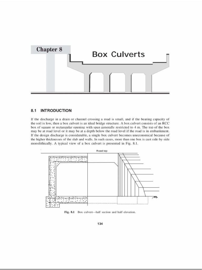 Box Culvert | PDF