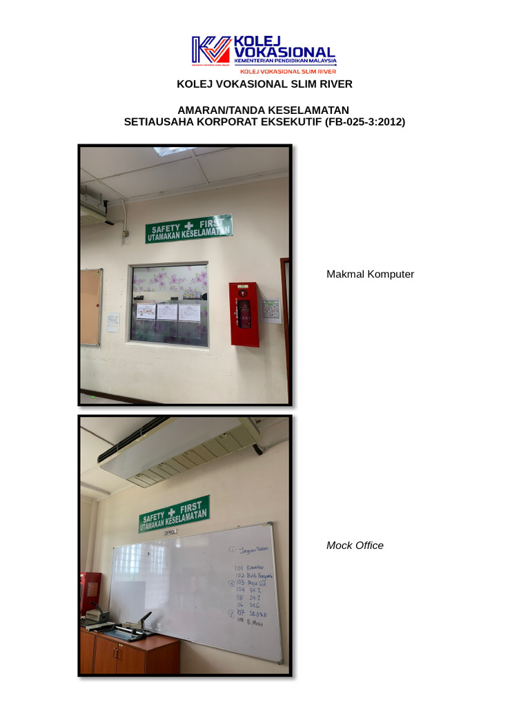 Amaran Tanda Keselamatan | PDF